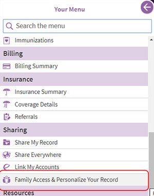 How to request access to a child's or adult's MyChart Account - Austin ...